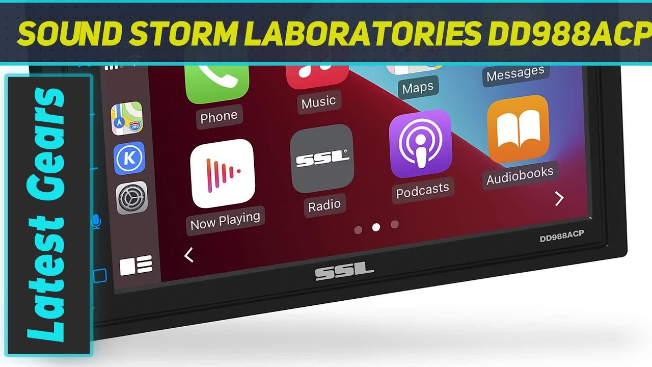 Sound Storm Laboratories DD988ACP Car Audio Stereo - Short Review - YouTube
