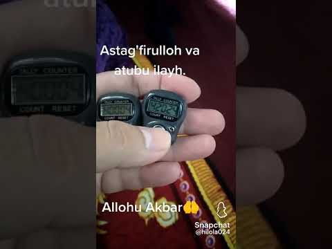 40 mingta Istihfor ayting