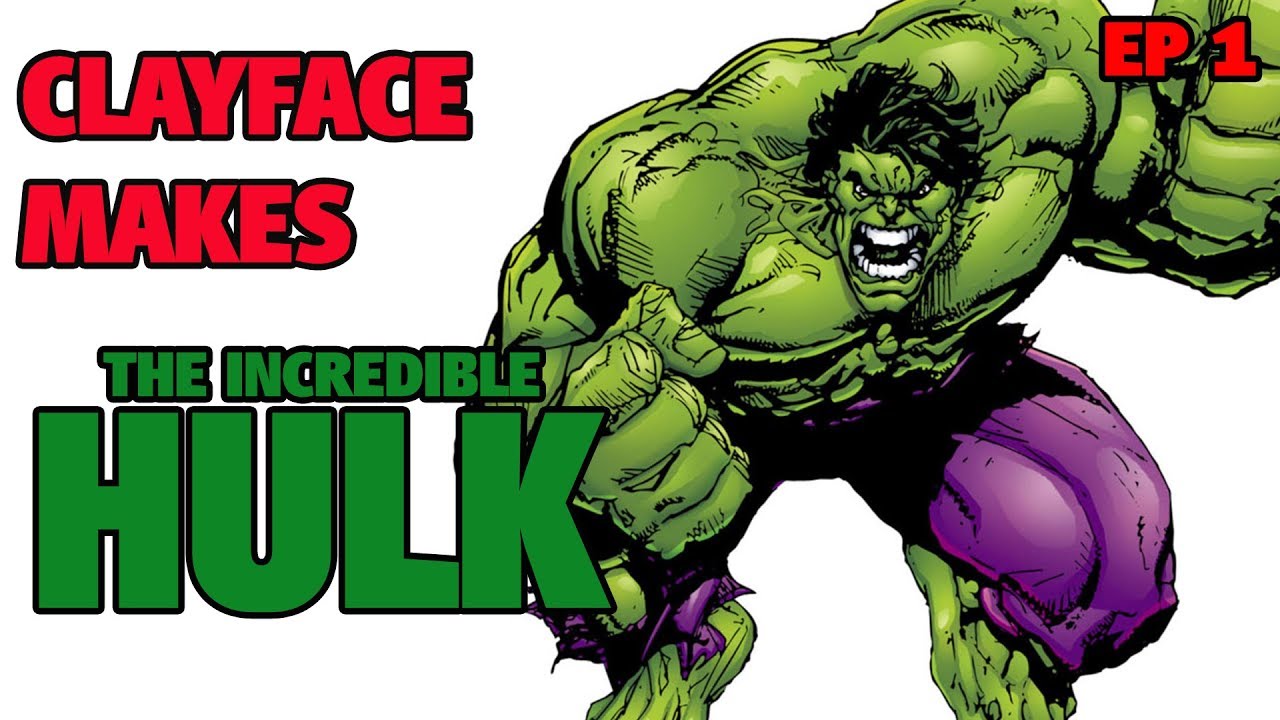 Hulk made from clay!! - YouTube