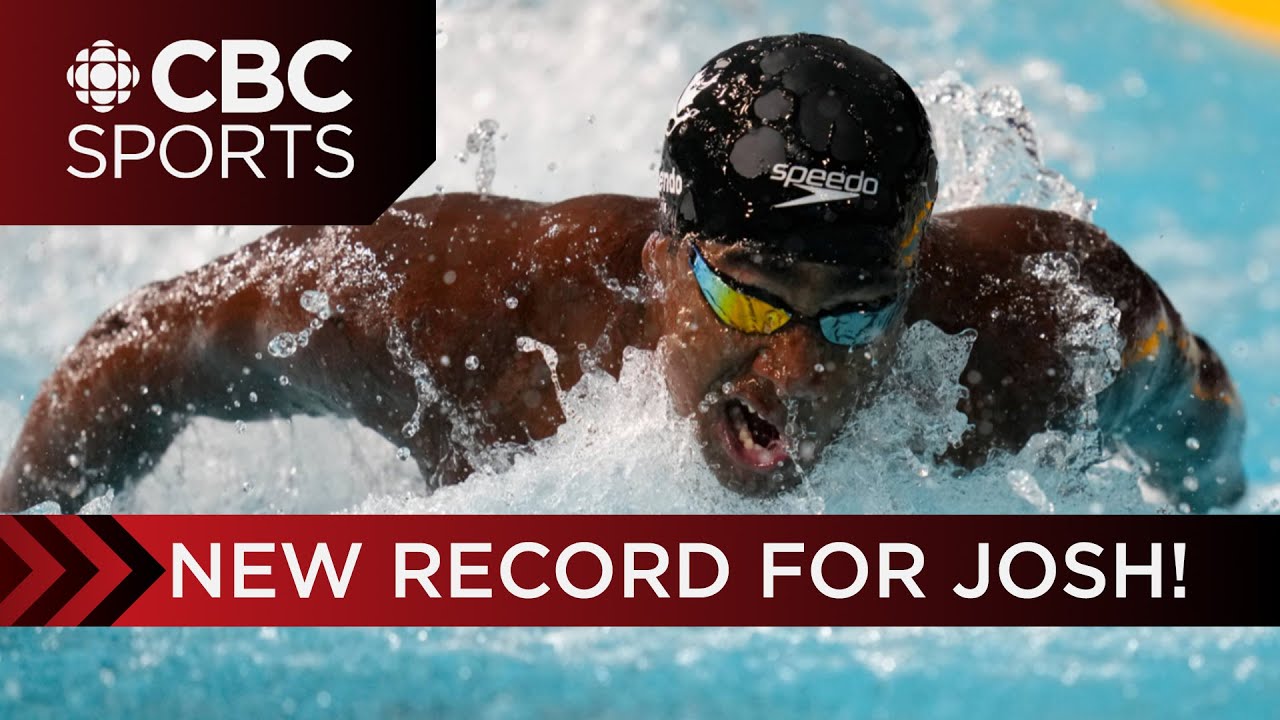 Toronto’s Josh Liendo breaks 100 metre fly Canadian record at national ...