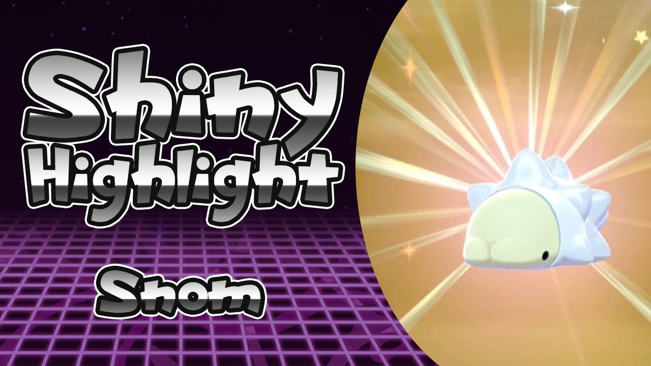 Live Shiny Snom Reaction Pokemon Shield - YouTube
