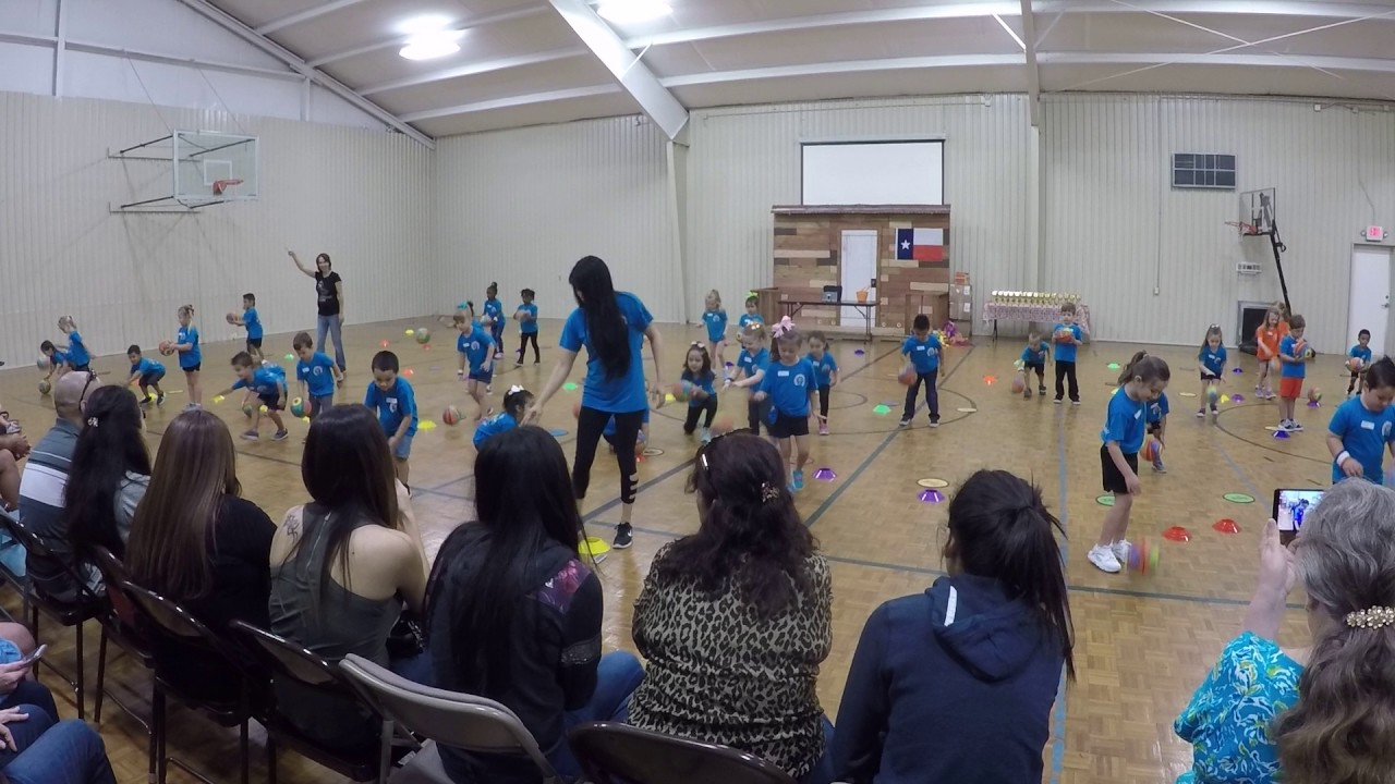 Teams of Tomorrow TOTS Preschool Program BASKETBALL Routine - YouTube