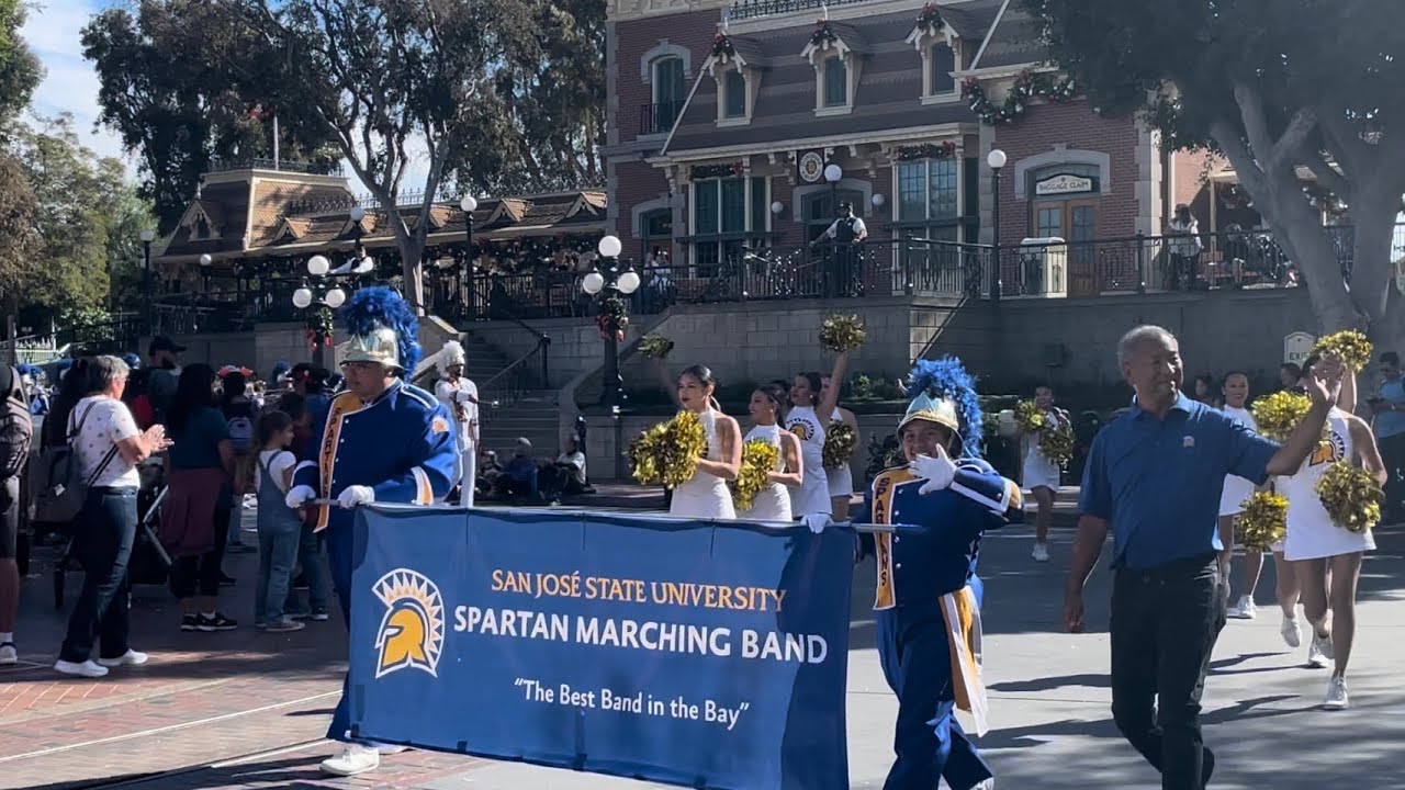 San Jose State University Spartan Marching Band Performing at ...
