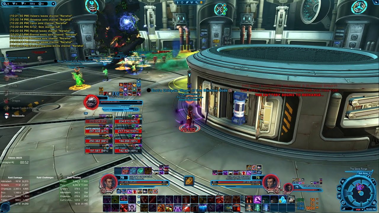 SWTOR | Apex Vanguard | Master mode 8man | Assassin Tank PoV - YouTube