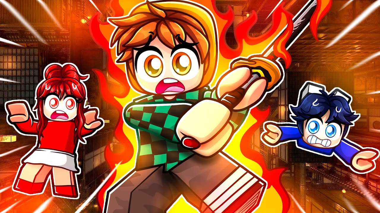 We Fell into the INFINITY CASTLE in DEMON SLAYER ROBLOX - YouTube