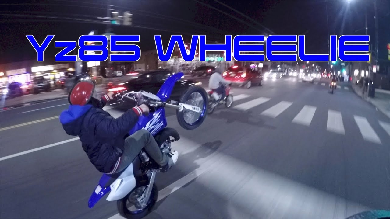 little kid WHEELIES Yamaha Yz85 !! | BRAAP VLOGS - YouTube
