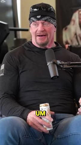 Undertaker on how he gets his voice🤯 #undertaker #wwe #cvv #wrestling # ...