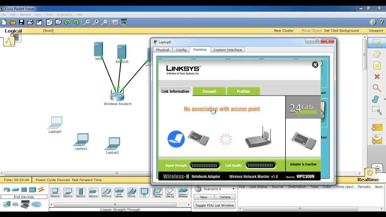Servidores RADIUS, WEB, DNS y CORREO packet tracer - YouTube