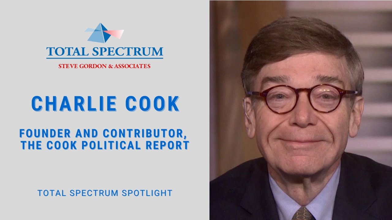 Total Spectrum Spotlight talks 2022 Elections with Charlie Cook - YouTube