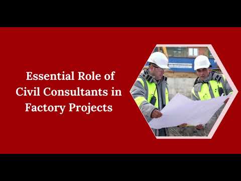 Essential Role of Civil Consultants in Factory Projects #industry - YouTube