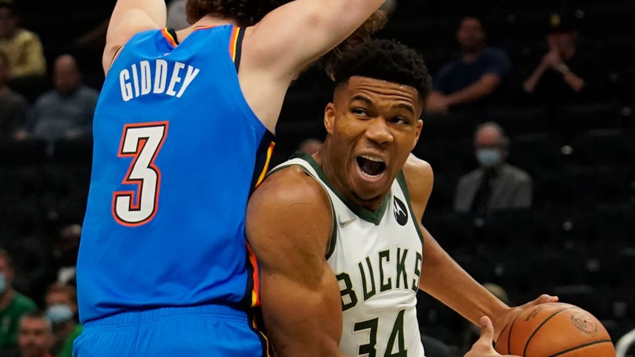 Milwaukee Bucks vs OKC Thunder Full Game Highlights 2021 NBA Preseason ...