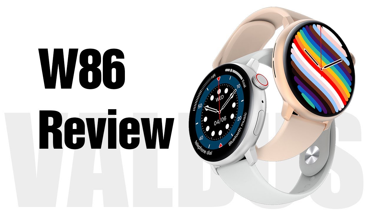 W86 Smart Watch; 45 Seconds Quick Unboxing & Review - YouTube