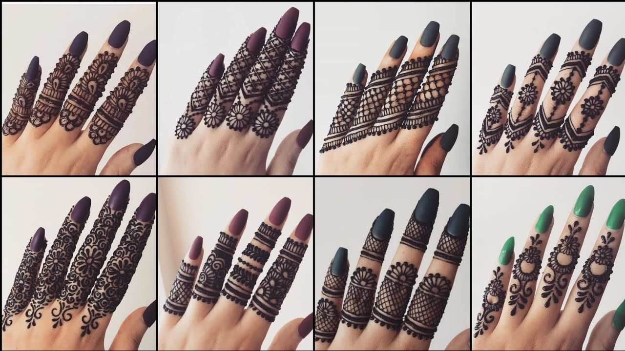50+ most popular finger designs | Finger Mehandi Designs | Fingers ...