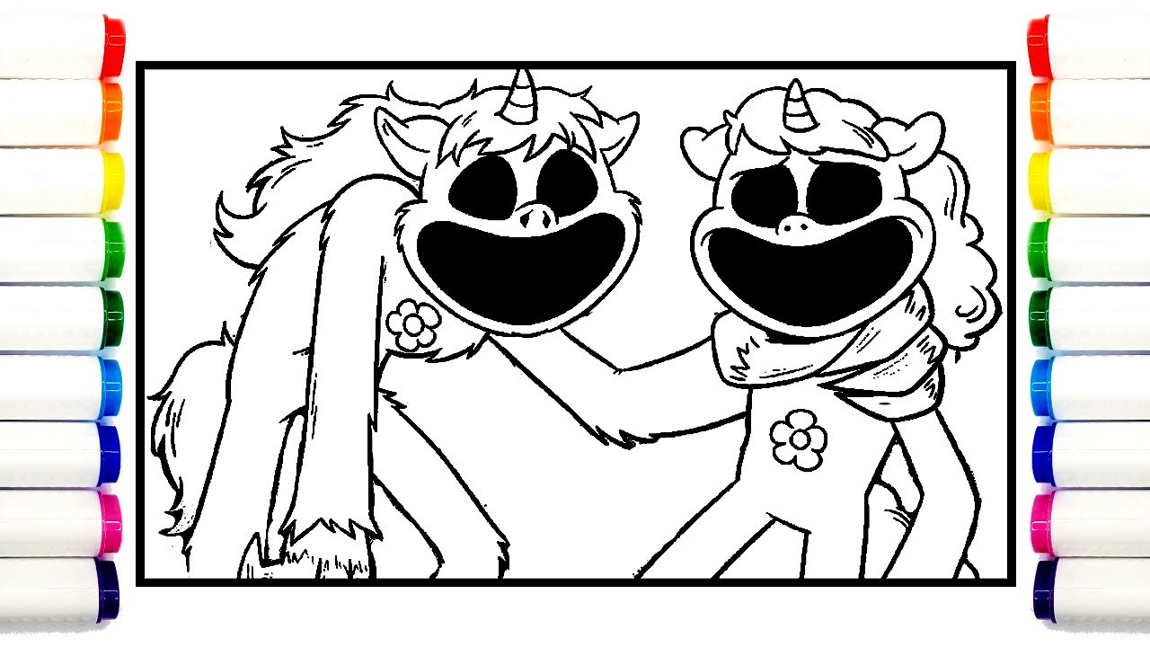 How To COLOR CRAFTYCORN The Story So Far Poppy Playtime 3 Coloring ...