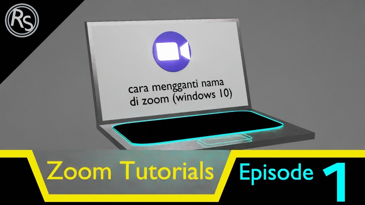Cara rename di zoom (windows 10) | Zoom Tutorials episode #1 [+ English ...