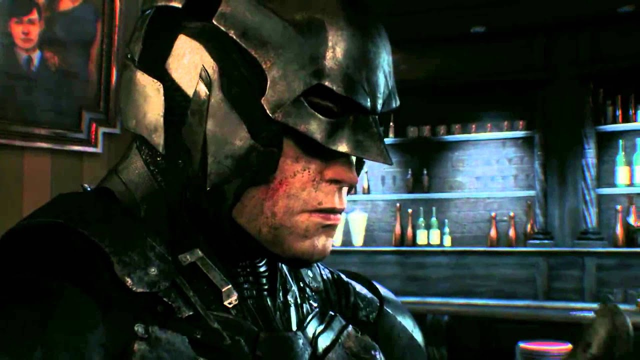 Batman: Arkham Knight - Batman Unmasks Himself - YouTube