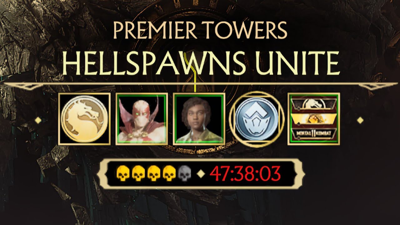 MK11 "Hellspawns Unite" Premier Tower for the next 48 hours, Exclusive Spawn / Jacqui, Gear ...