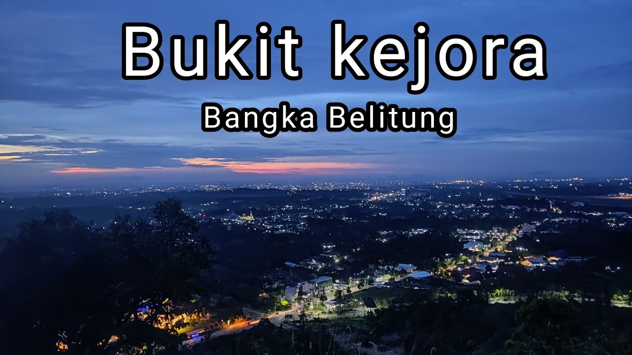 Camping di bukit kejora bangka - YouTube