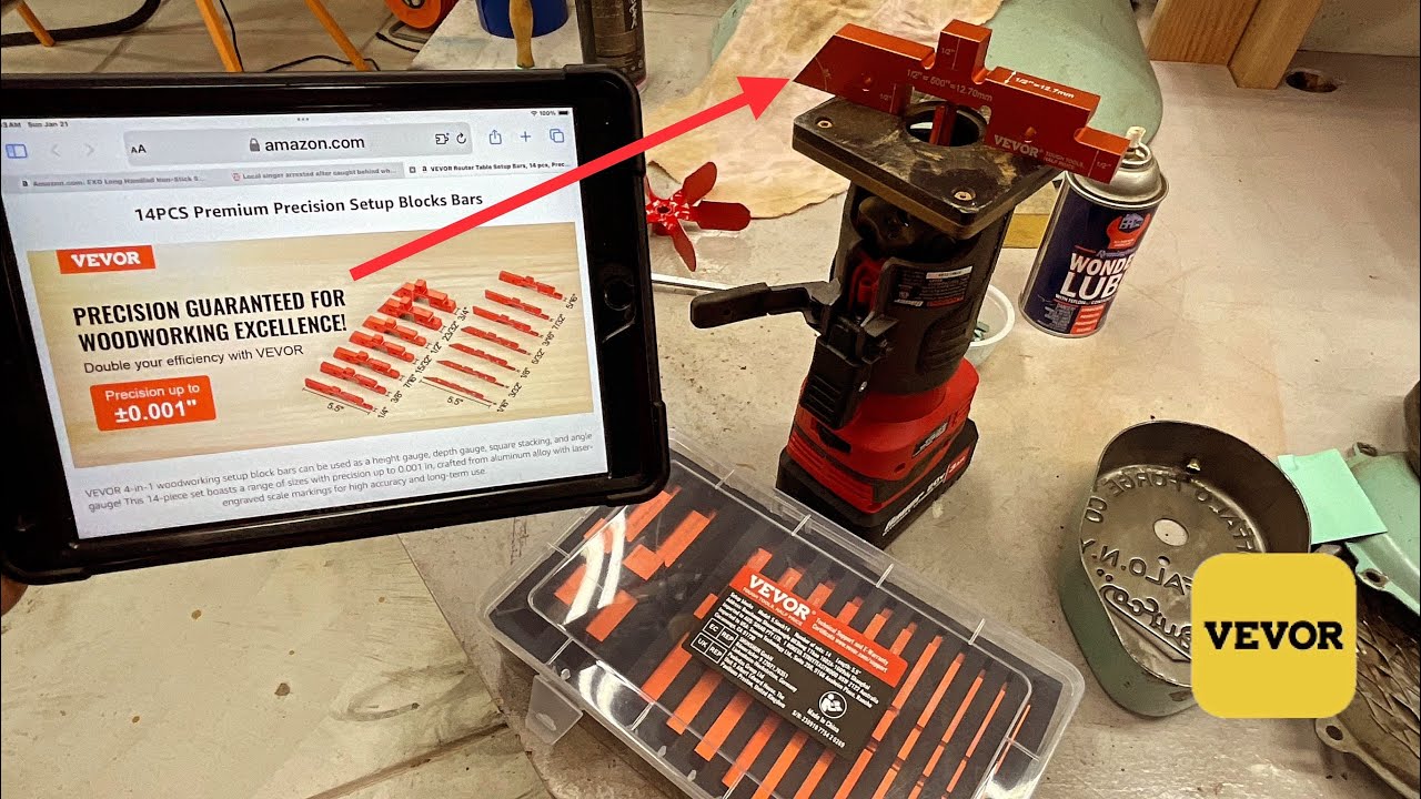 Review of The VEVOR Woodworking Precision Set Up Blocks for Precise ...