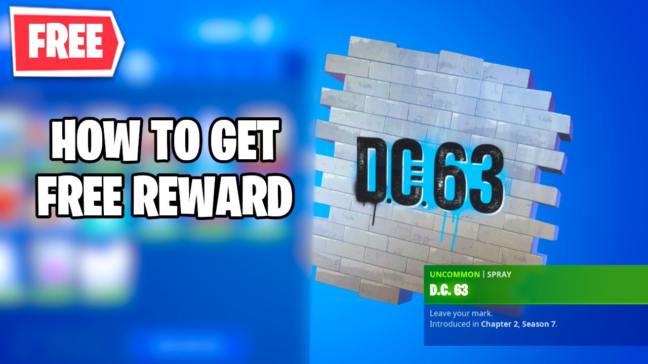 HOW TO GET FREE DC 63 SPRAY IN FORTNITE - MARCH THROUGH TIME LTM - YouTube