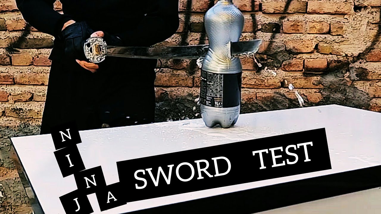 Sword plunge and cut test - YouTube