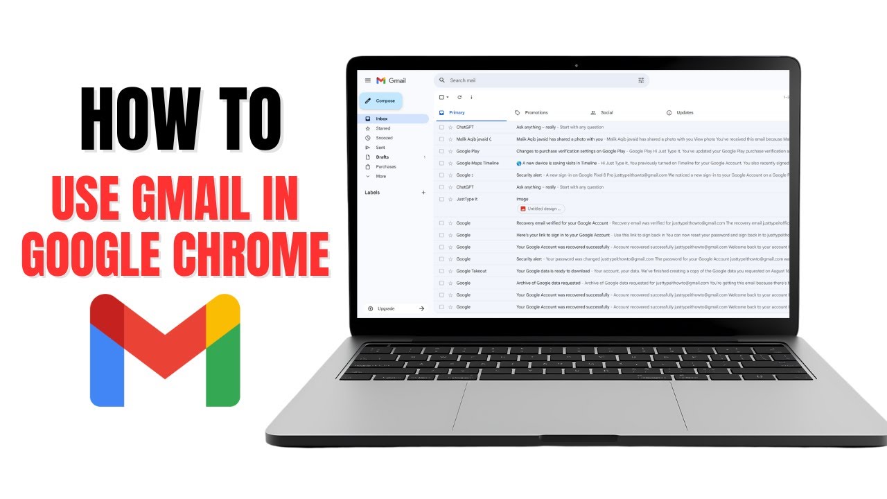 How to Use Gmail on PC | Complete Gmail Interface Tutorial - YouTube