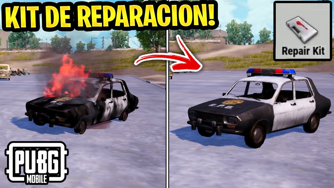 ASÍ ES EL KIT DE REPARACIÓN y EL NUEVO KIT MEDICO! 🔥 PUBG MOBILE Y PUBG ...