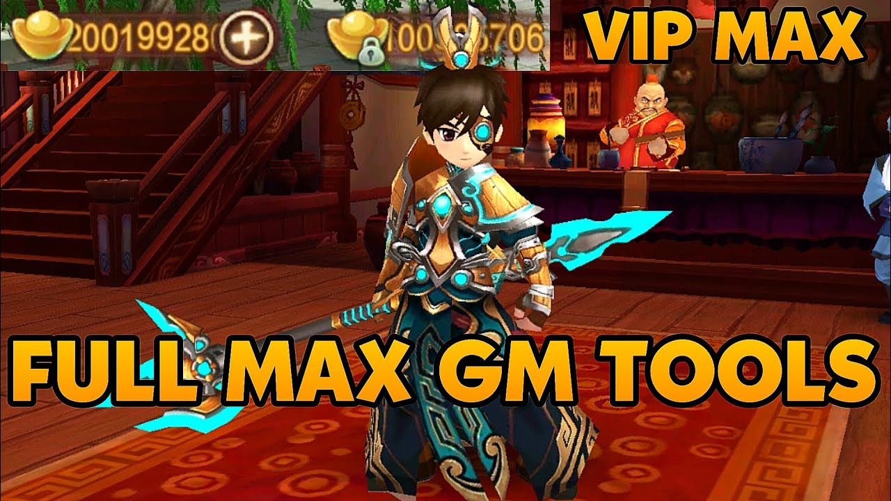 Mmo Rpg Full Max GM tools - Reward Free ALL - VIP max + Item - Skin ...