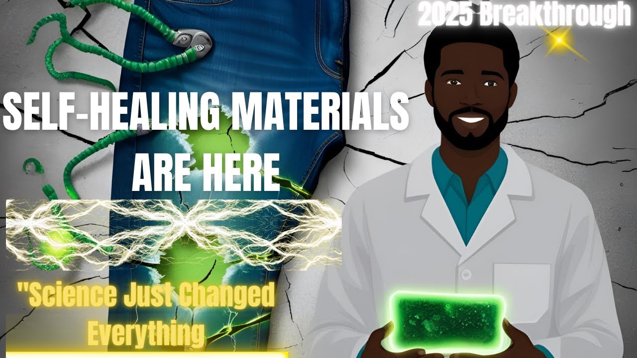 The Future of Materials Self Healing Clothes & Living Buildings Science ...