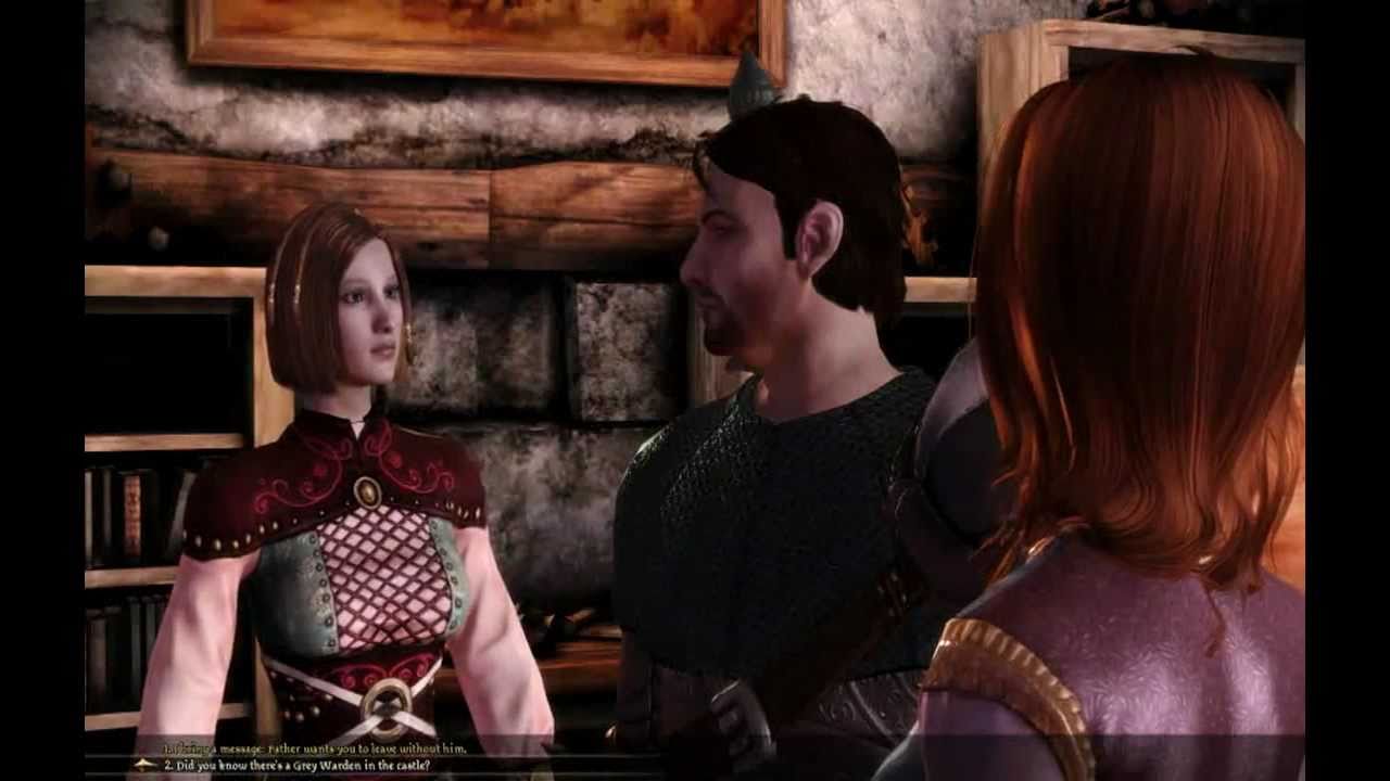 Dragon Age Origins - Cousland Family Farewell - YouTube