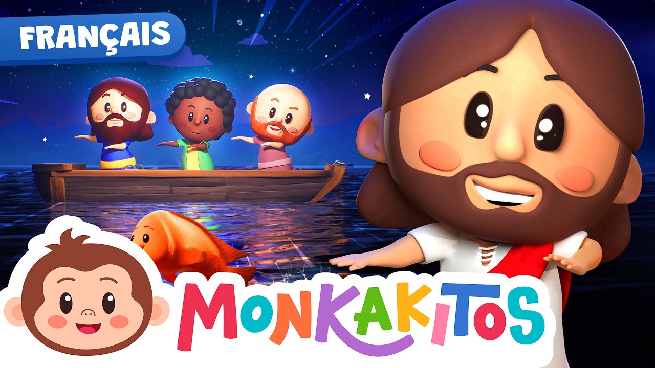 PIERRE, JACQUES ET JEAN DANS LE BATEAU | Chants Chrétiens pour Enfants ...
