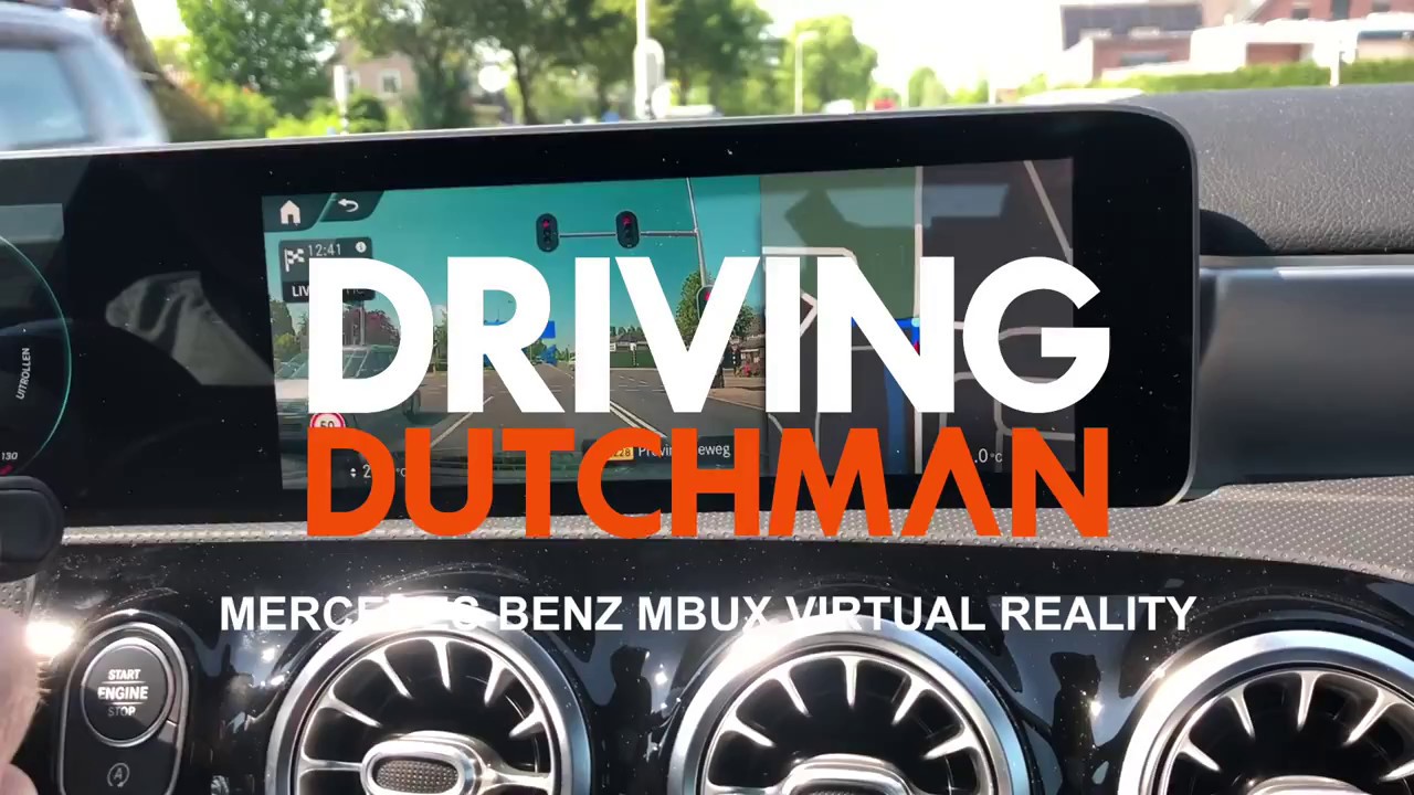 2018 Mercedes-Benz A-Class MBUX Virtual Reality Navigation - YouTube