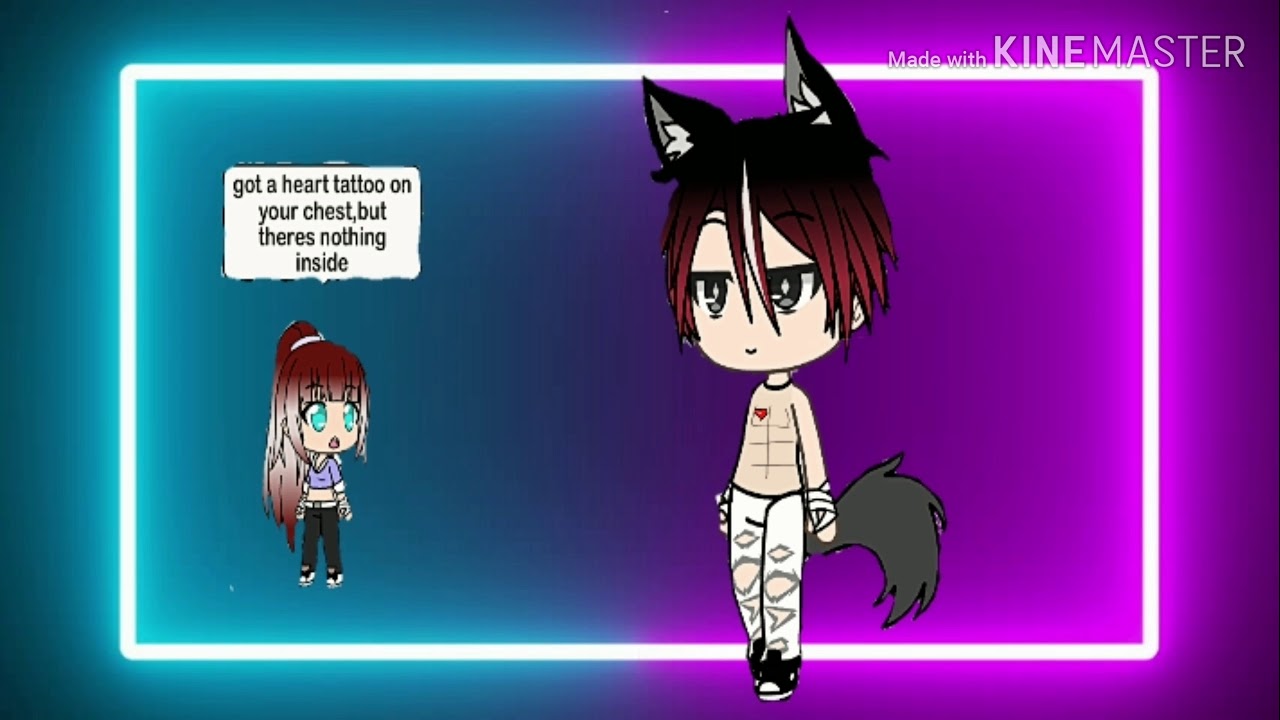 HARD BOY (glvm) gacha life musica video - YouTube