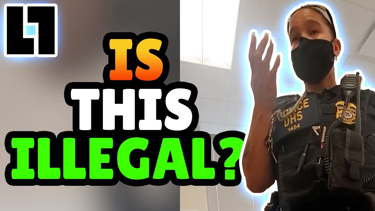 When Will Law Enforcers Learn The Law? - YouTube