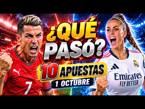 Pronósticos de fútbol para el 01 10 2026 | Pronósticos deportivos Hoy| CR7 y Portugal | Thony Tips