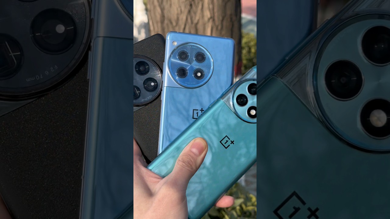 OnePlus 12 vs OnePlus 12R! Green colour looks the best 💫 #oneplus12 # ...