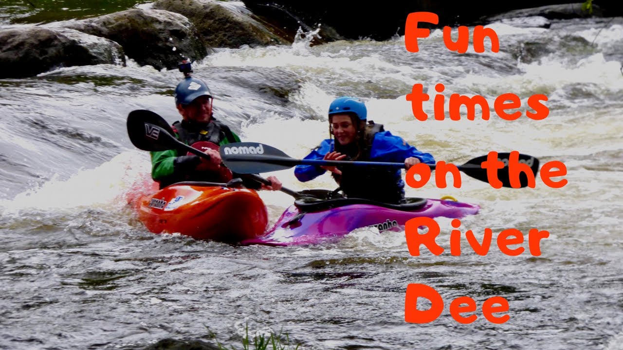 Kayaking on the River Dee - YouTube