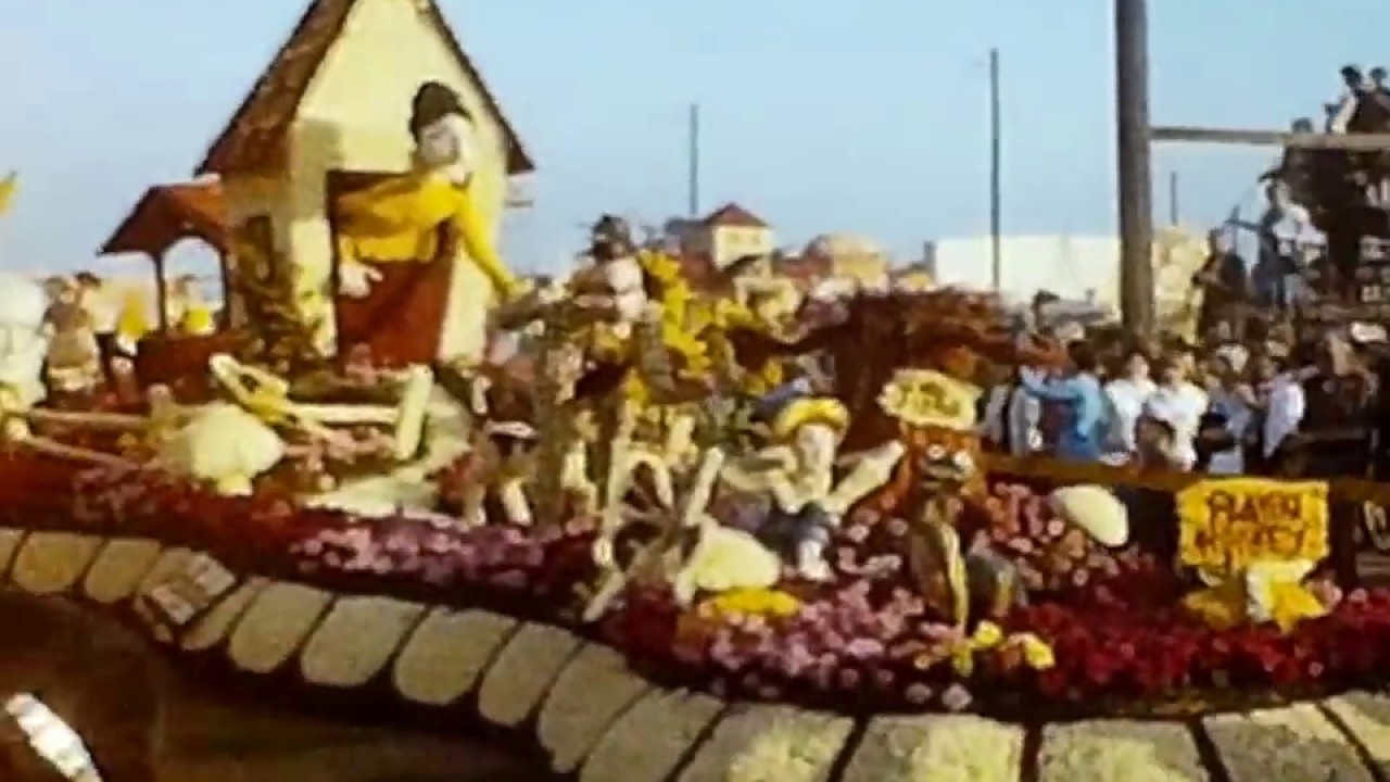1960 Rose Parade Floats - YouTube