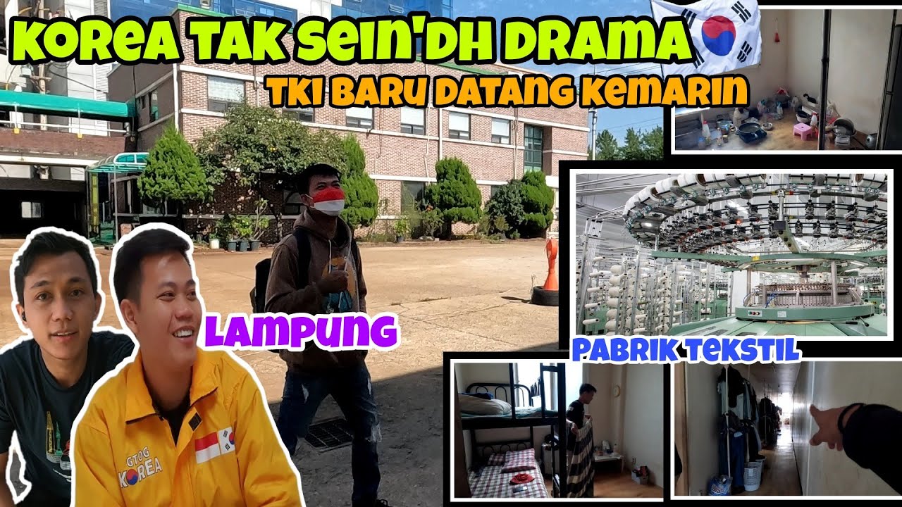 Pabrik tekstil korea selatan | Tki korea baru datang dari Indonesia ...