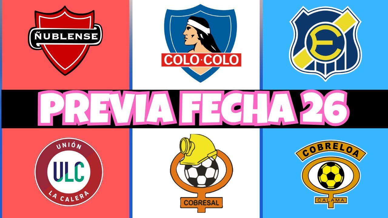 🔥COLO COLO VS COBRESAL ÑUBLENSE VS ULC EVERTON VS COBRELOA👉FECHA 26 (TODOS SOMOS MUFA) - YouTube