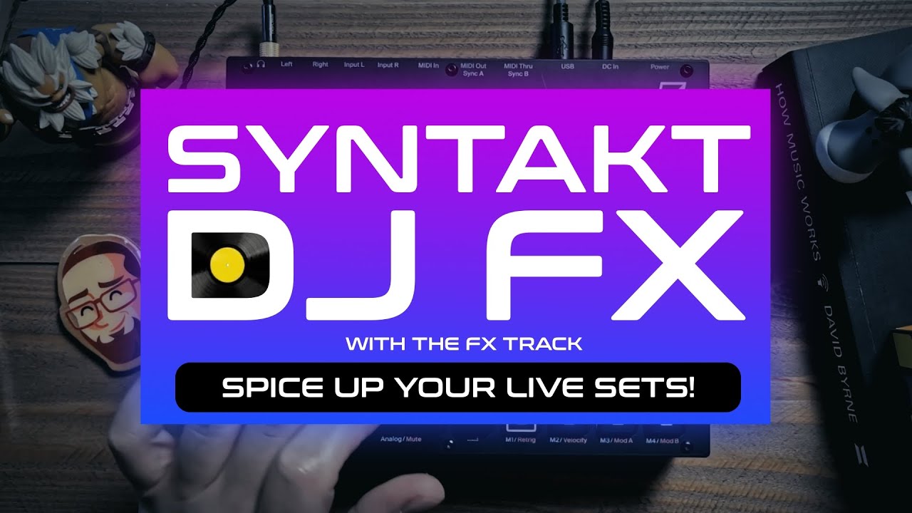 Syntakt | FX track Performance Effects Demo & Tutorial. It's a mini ...