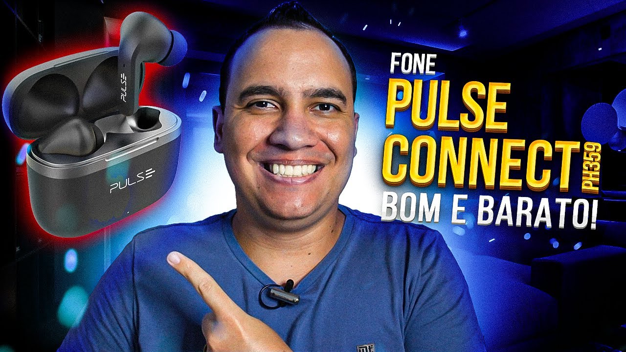 Fone Pulse Connect PH359, com BLUETOOTH 5.1 e 3 ANOS DE GARANTIA ...