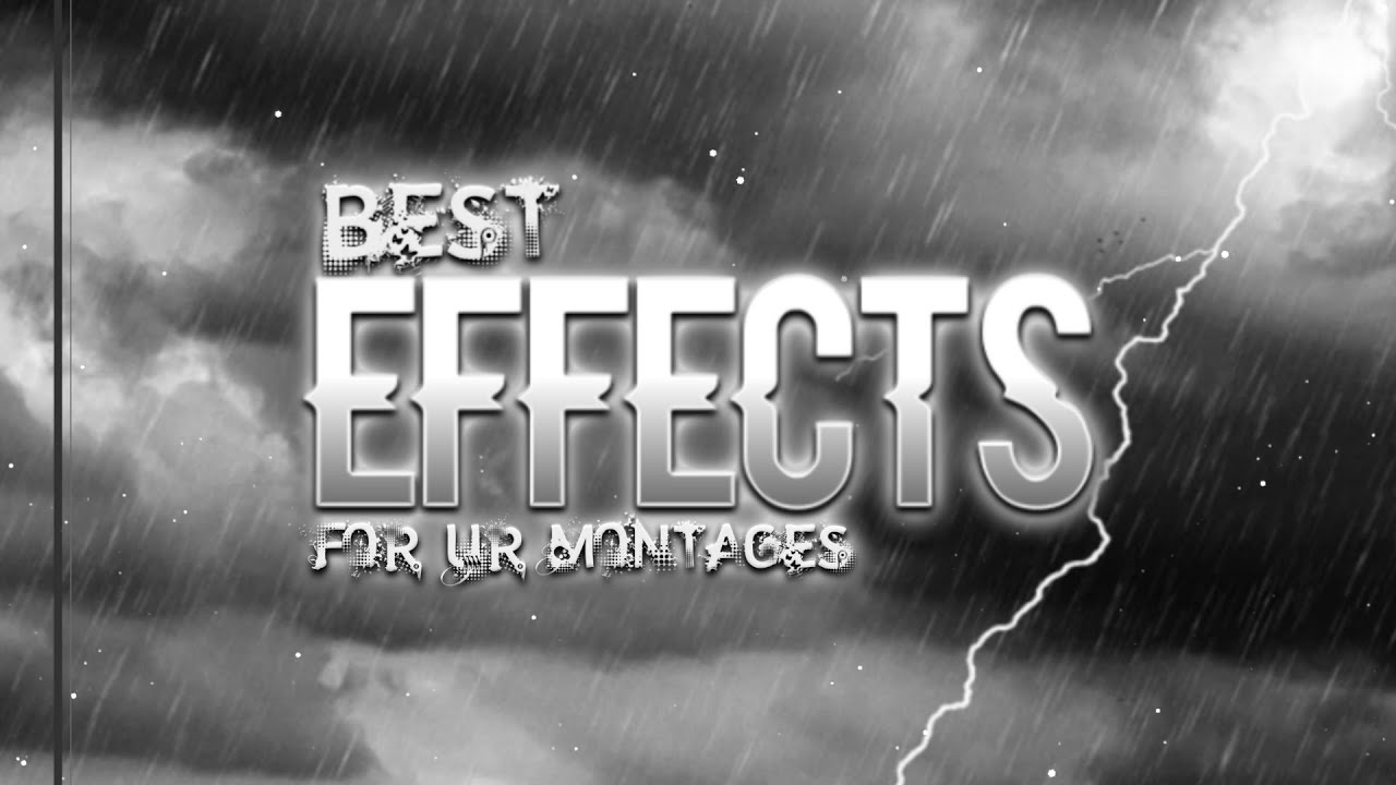 2 BEST MONTAGE EFFECTS - YouTube
