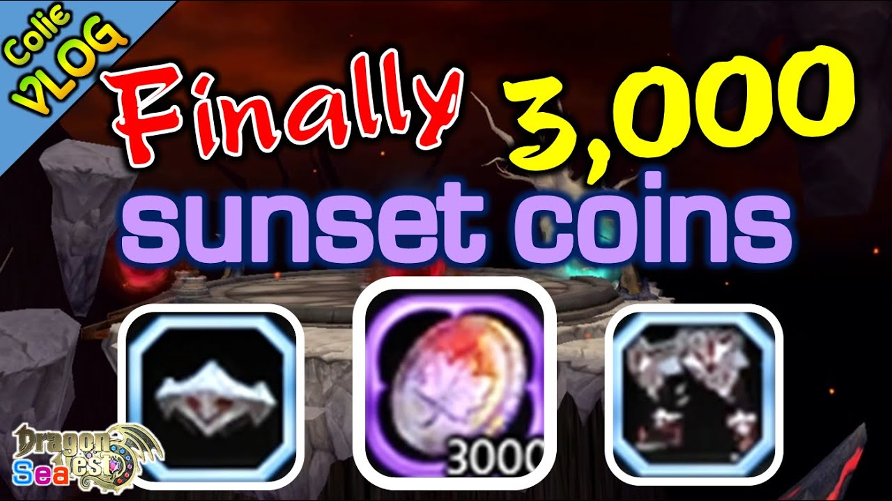 Finally 3,000x Sunset Coins / Choose specific goddess part / DragonNest ...