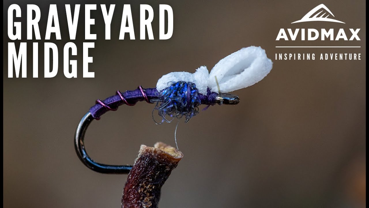 How to tie the Graveyard Midge | AvidMax Fly Tying Tuesday Tutorials ...