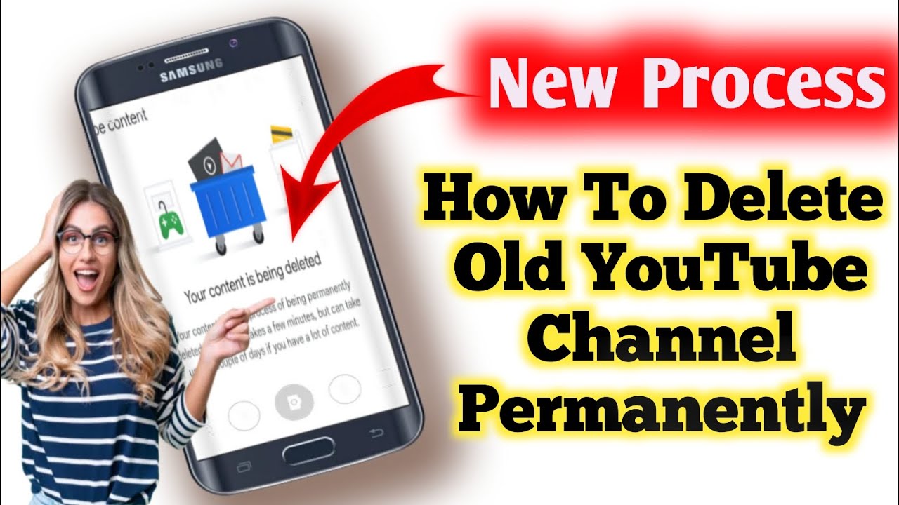 How to Delete YouTube Channel Permanently | Delete YouTube Account (New ...
