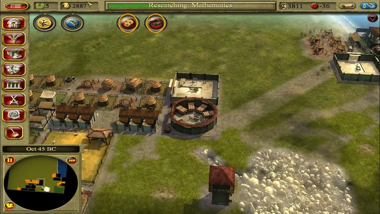 CivCity: Rome - Remastered campaign Massilia (Hard) - YouTube