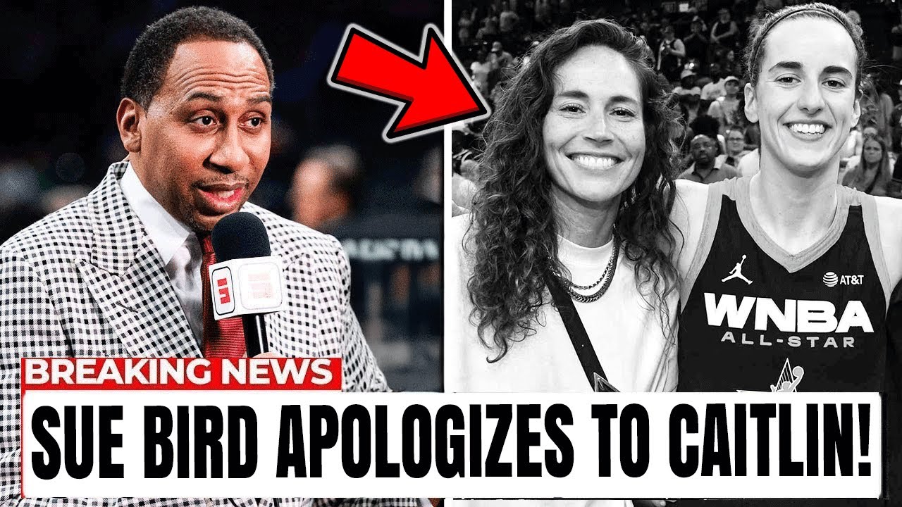 Stephen A. Smith JUST CONFIRMS Sue Bird APOLOGIZES After Caitlin QUITS ...