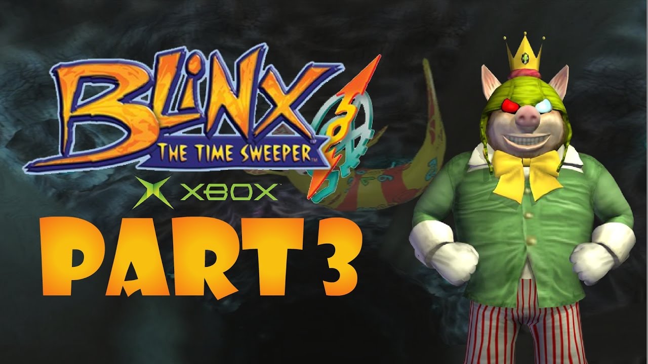 Blinx Time Sweeper Part 3 | Hourglass Caves | XBOX Game Play - YouTube