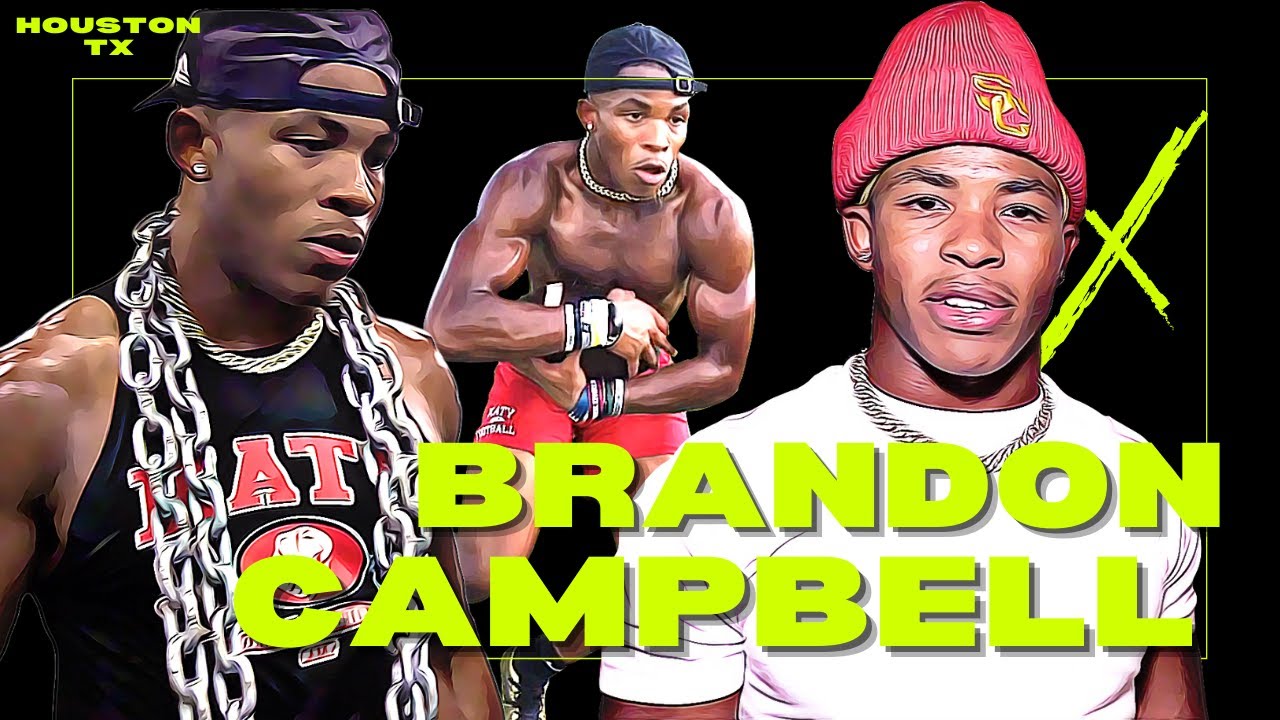 Brandon Campbell 🔥🔥 Life Of A Straight BALLER | USC Running Back Commit ...